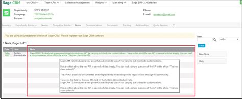 Tooltip Within Sage Crm Grid Sage Crm Tips Tricks And Components