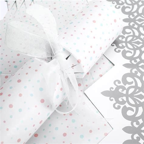 Gender Reveal Polka Dots Cracker Making Craft Kit Make And Fill Your