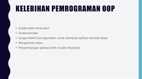 Object Oriented Programming Pptx