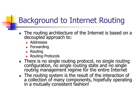 Ppt Inter Domain Routing An Ietf Perspective Powerpoint Presentation Id