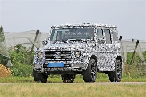 2018 Mercedes G Class Prototype Spied On The Road Sounds Like A V8