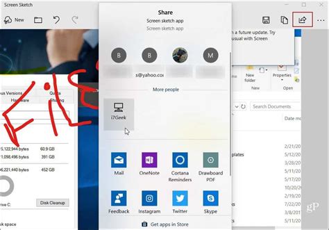 Grab And Annotate Screenshots With The New Snip And Sketch Tool On Windows 10