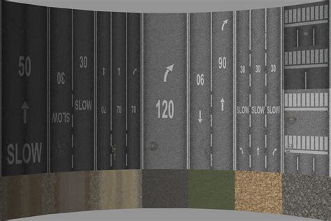 Road Terrain Texture Pack 2d Roads Unity Asset Store