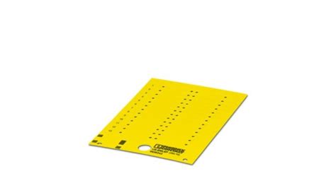 0830344 Phoenix Contact Us Emlsp Polyvinyl Chloride Marker Card For