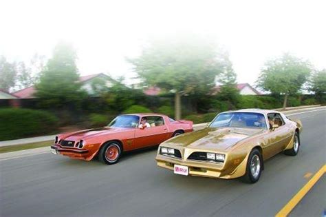 Seventies Sensations 1977 Chevrolet Camaro Z28 1978 Pontiac Firebird