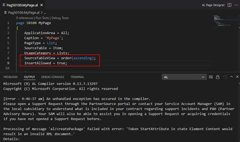 NAV2018 Token StartAttribute XML Error That NAV Guy