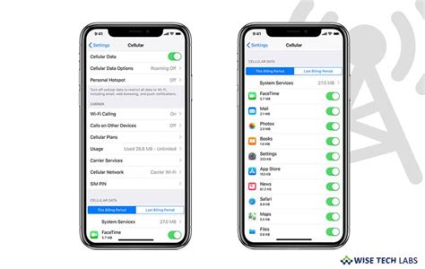 How To Restrict Cellular Data Usage On Iphone Or Ipad Wise Tech Labs