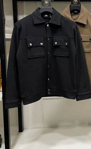 Cotton Black Men Casual Button Jacket Size Xl At Rs 810piece In New