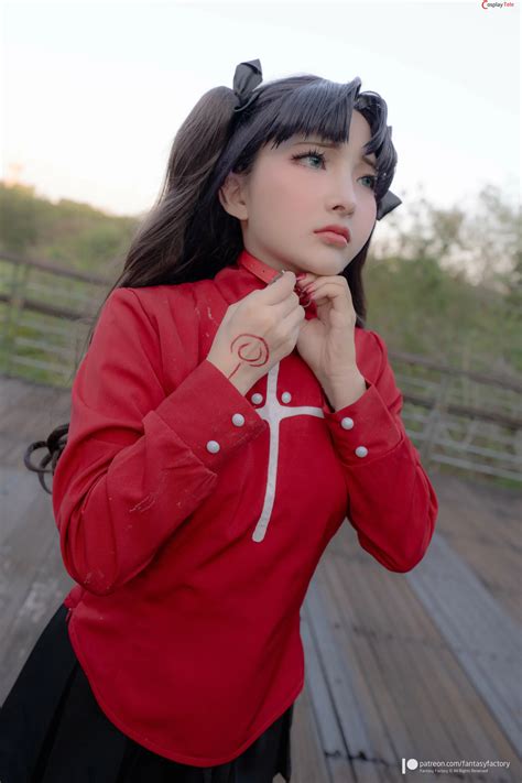 Fantasy Factory 小丁 Xiao Ding Cosplay Rin Tohsaka Fate Grand Order 21 Photos Cosplaytele
