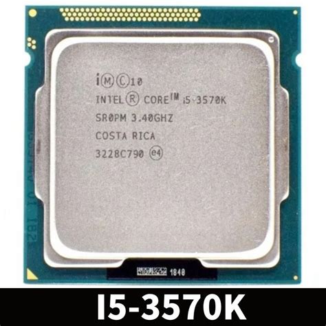 Процессор Intel Core I5 3 го поколения Oem без кулера 4 яд 3 4 ГГц купить по низкой цене с