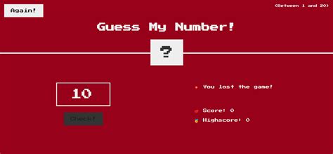 Github Rivki7guess My Number Guess My Number Game Made As Part Of