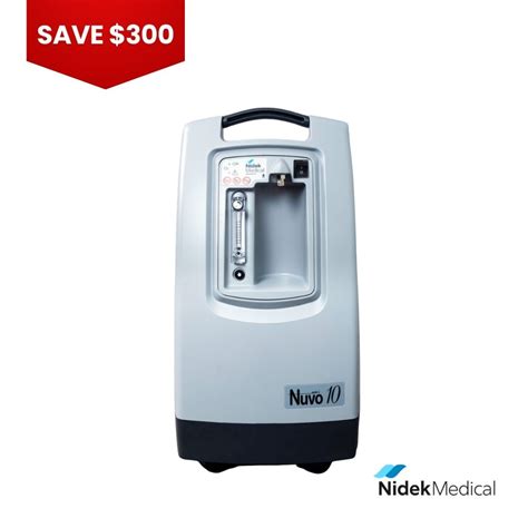 Nidek Nuvo 10 Lpm Stationary Concentrator Oxygen Parts Inc