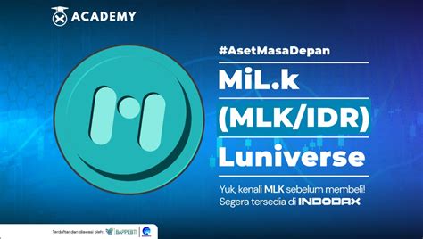Milk Mlk Coin Kini Hadir Di Indodax