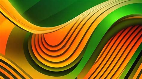 Premium Ai Image Generative Ai Illustration Of Abstract Undulating Background