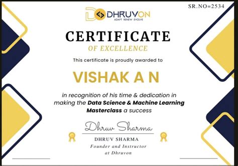 Vishak A N On Linkedin Datascience Machinelearning