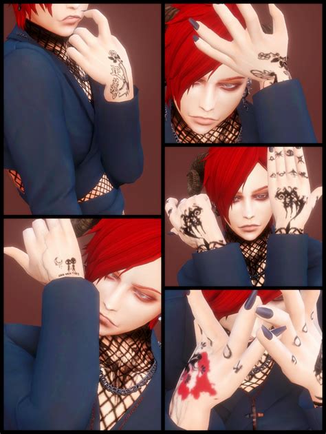 【nonocan】hand Tatoo 02 The Sims 4 Create A Sim Curseforge