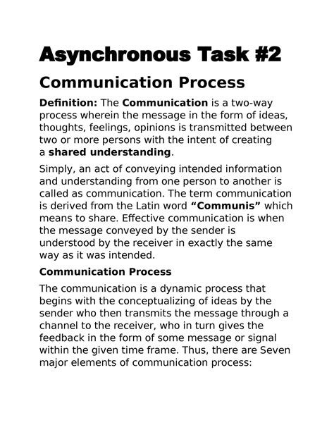 Asynchronous Task It Will Give You A Very Usefull Knowledge Asynchronous Task Communication