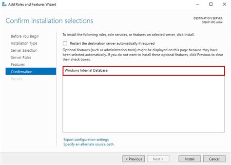 Managing The Windows Internal Database Wid