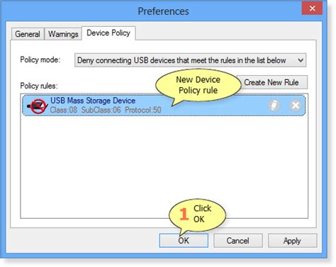 How To Add Device Policy Rule USB Redirector RDP Edition Server User Manual