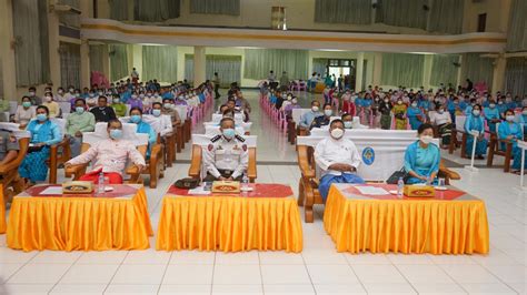 မွန်ပြည်နယ်ဝန်ကြီးချုပ် ဦးဇော်လင်းထွန်း ၂၀၂၂ခုနှစ်၊ မြန်မာအမျိုးသမီးများနေ့ အထိမ်းအမှတ် အခမ