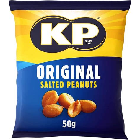 Kp Nuts Oringal Salted 50g Drinks Inc