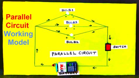 How To Make Parallel Circuit Working Model Science Project For