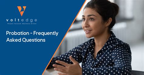 Probation Frequently Asked Questions Voltedge