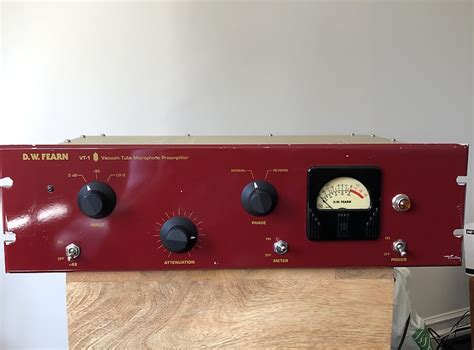 D W Fearn Vt 1 Vacuum Tube Preamplifier Reverb