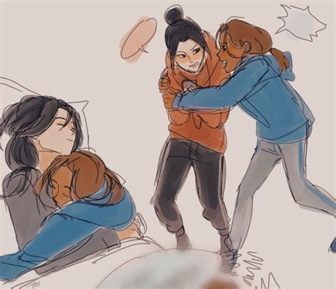 Azutara Azula X Katara Avatar La Leyenda De Aang Aang La Leyenda De Korra