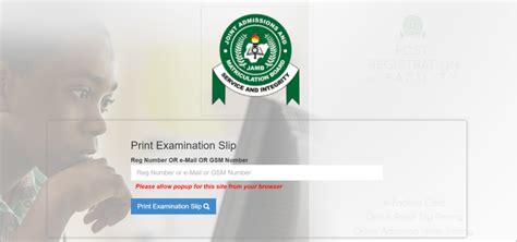 How To Reprint JAMB Mock Slip 2024 Online Easily BabePursuit