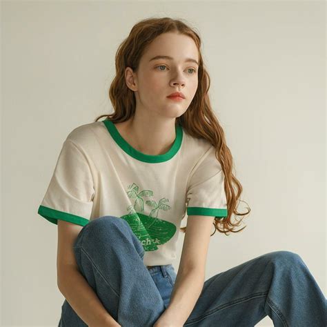 강연야자수 티셔츠pbcmdhtw062 Hago하고