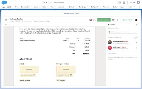 How To Create Salesforce Proposals And Quotes Pandadoc