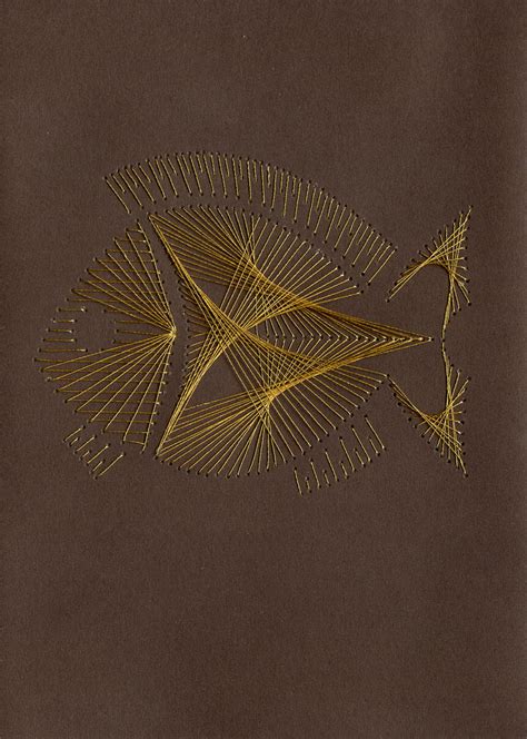 String Art Fish By Shutuper On DeviantArt