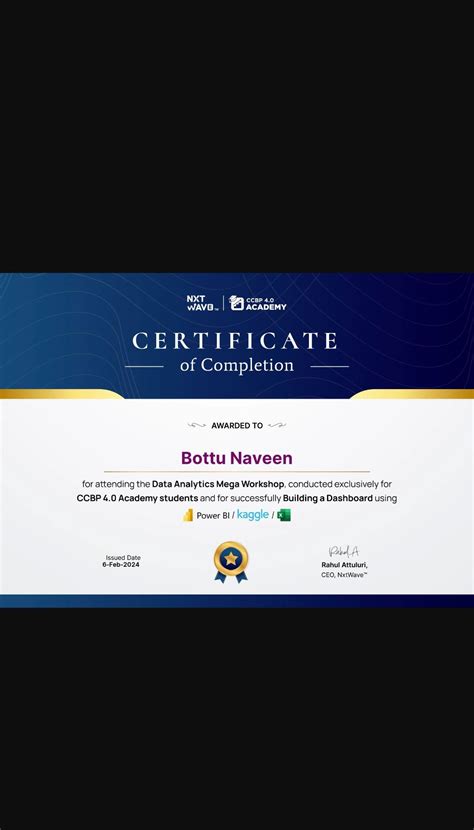 Naveen Bottu On Linkedin Dataanalytics Damegworkshop Nxtwaveacademy