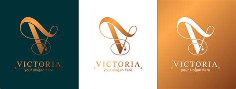 V 로고 V 문자 로고 템플릿 요소입니다 개인 모노그램 벡터 우아한 로고 0명에 대한 스톡 벡터 아트 및 기타 이미지 0명 개념 개성 개념 Istock