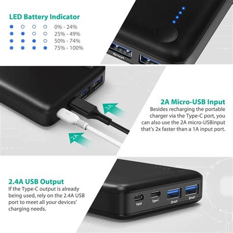RavPower Mah W Port PD Power Bank NoFake Lk NoFake Mobile Store Maharagama