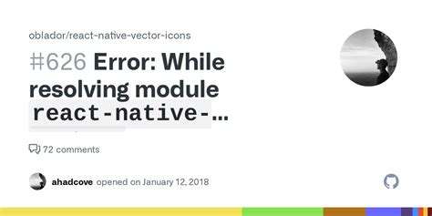 Error While Resolving Module `react Native Vector Iconsmaterialicons