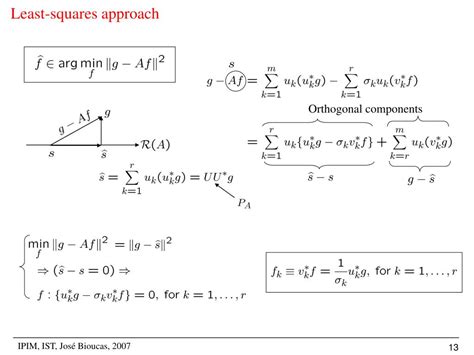Ppt Ill Posedness And Regularization Of Linear Operators 1 Lecture