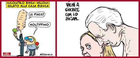 Squallore Senza Fine Contro Meloni Le Vignette Di Natangelo E Improta Spacciate Per Satira