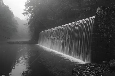 수력 발전소의 물 흐름