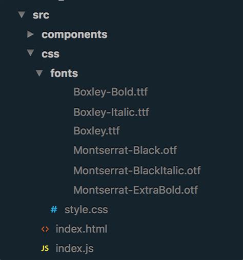 Css Font Loader Postcss Stack Overflow