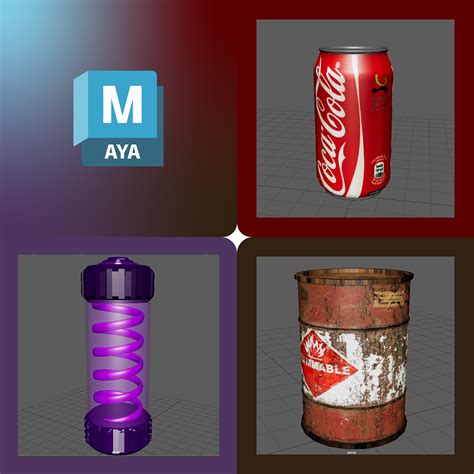 3d Modelling Maya Behance