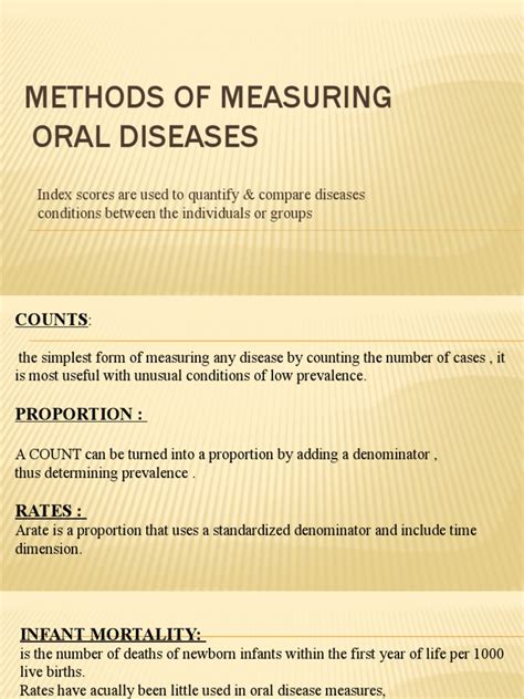 Methods Of Measuring Dental Caries Pdf Tooth Enamel Dentin
