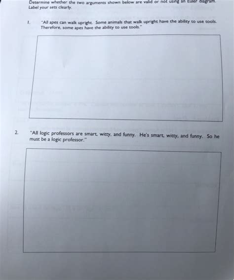 Solved Determine Whether The Two Arguments Shown Below Are Chegg Com