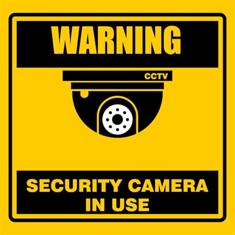 Cctv En Vector De Señal Operativa Vector Premium
