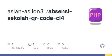 Github Aslan Asilon31absensi Sekolah Qr Code Ci4