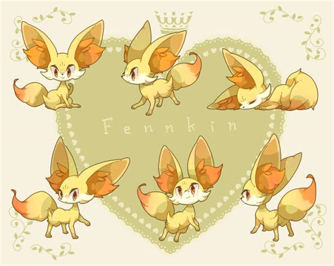 Fennekin Pok Mon Image By Pixiv Id Zerochan Anime Image Board