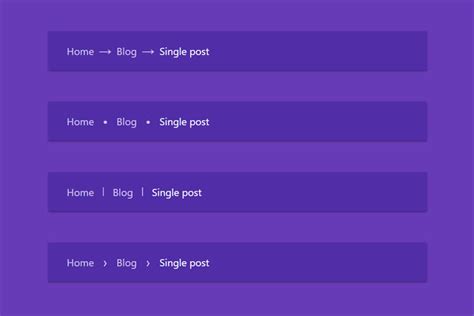 10 Free Breadcrumb CSS Snippets For Web Projects 1stWebDesigner 10 Free Breadcrumb CSS Snippets For Web Projects 1stWebDesigner