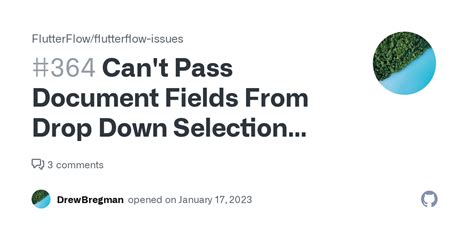 Cant Pass Document Fields From Drop Down Selection Action · Issue 364