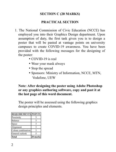Solved SECTION C 20 MARKS PRACTICAL SECTION 1 The Chegg Com